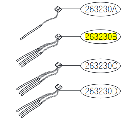 LG Thermistor Assembly, NTC - EBG61107412 – RapidHVACParts