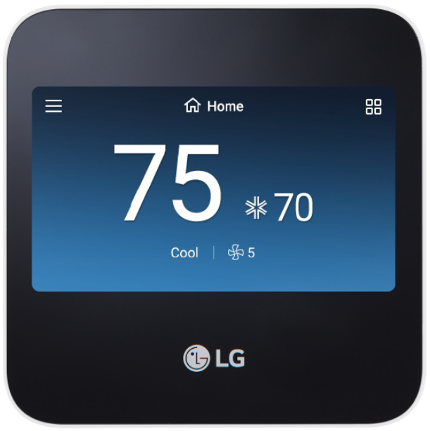 LG PREMTA201 Deluxe Wi‑Fi Touchscreen Remote – OEM LG HVAC Controller ...